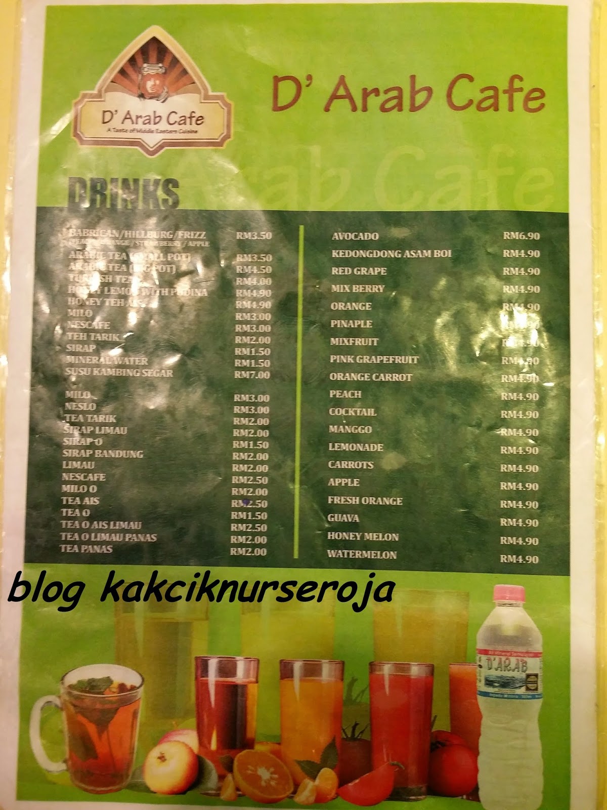 KAKCIK SEROJA: D'Arab Cafe, Seksyen 13 Shah Alam...