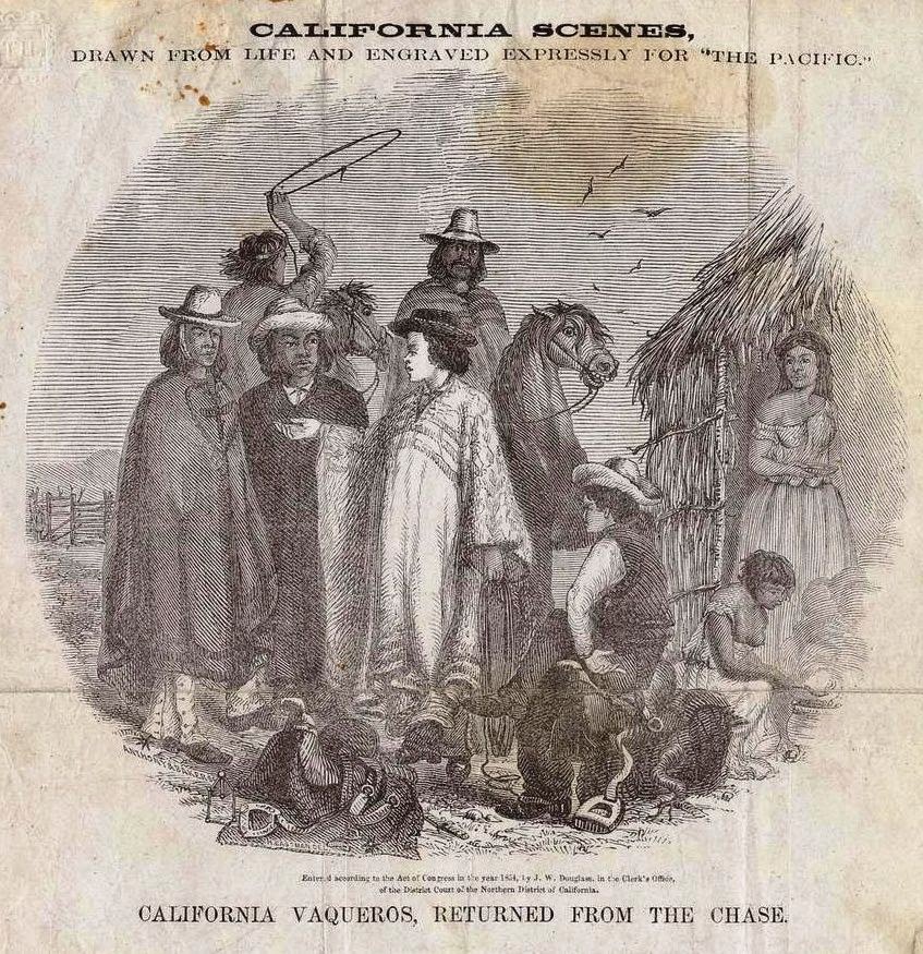 Into History : Los Vaqueros Errantes de California, or, The Wandering ...