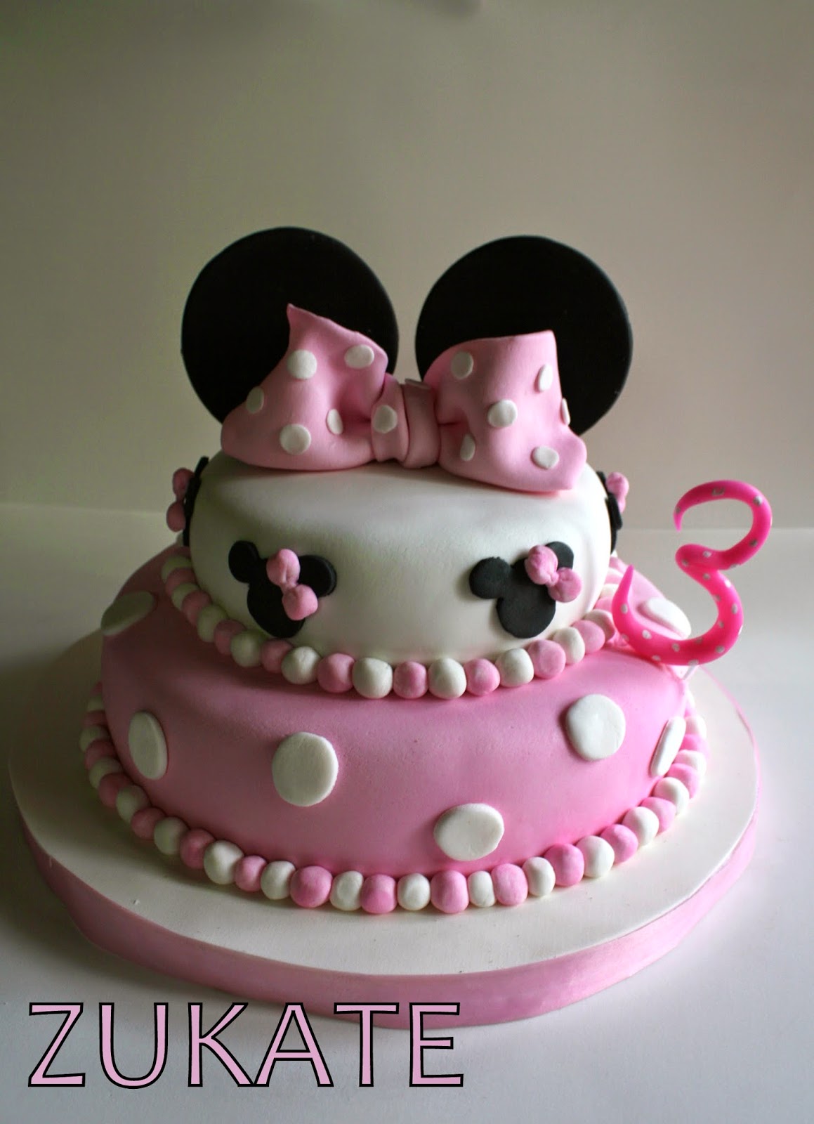 TORTA DE MINNIE MOUSE PARA AGUS | ZUKATE