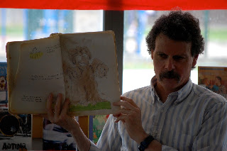 Blagons: The Blair Book Dragons: Ted Staunton visits the Blair library!
