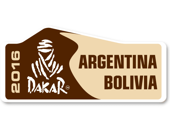 Logo oficial del Rally Dakar 2016 - vector | Vector Clipart