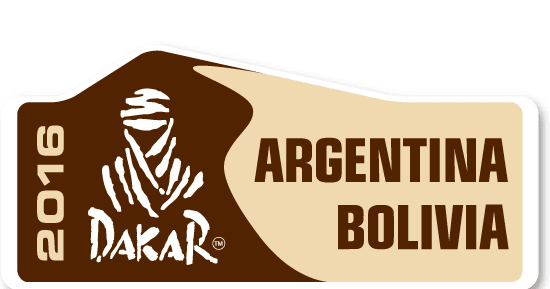 Logo oficial del Rally Dakar 2016 - vector | Vector Clipart