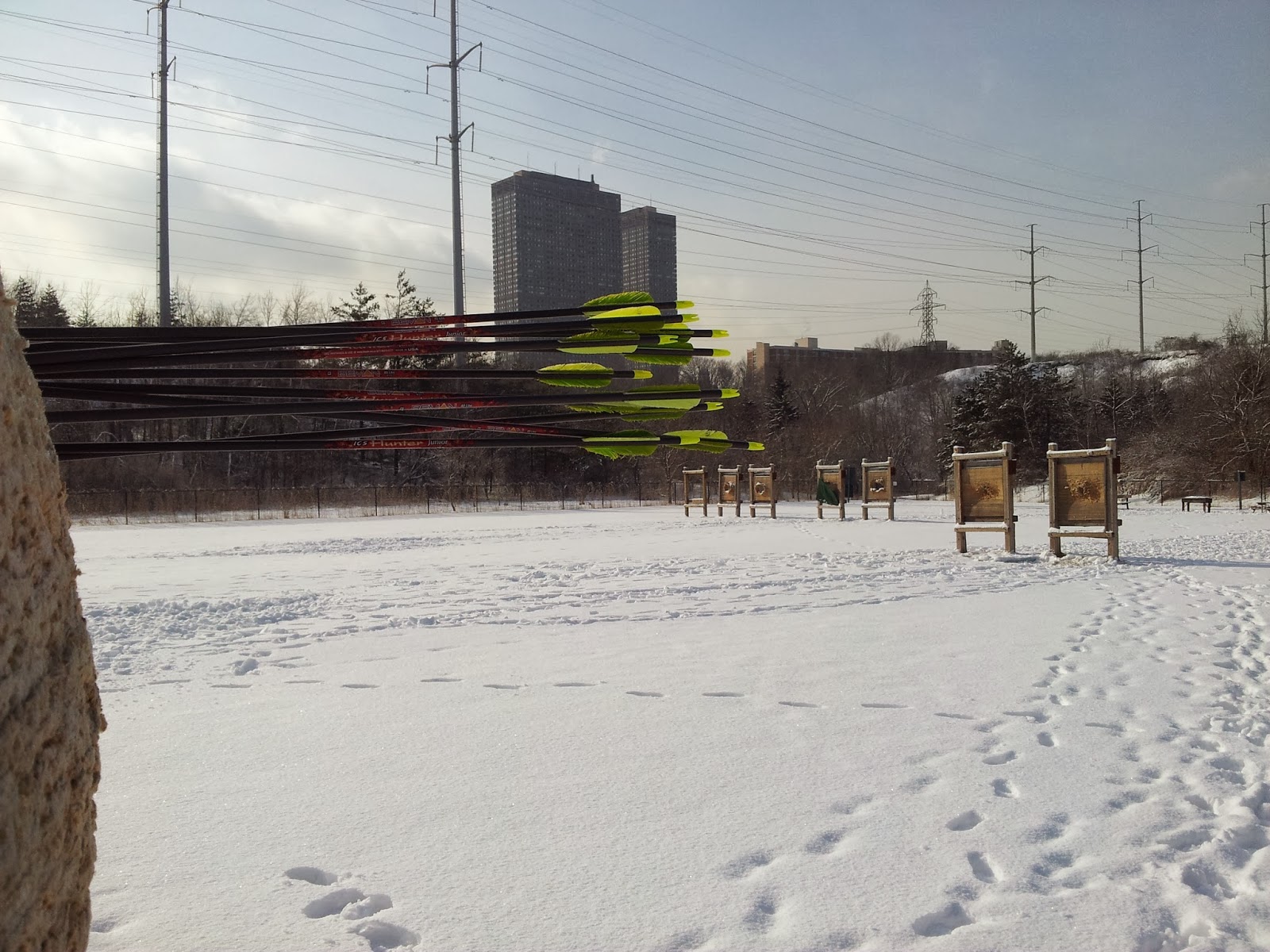 Cardio Trek - Toronto Personal Trainer: Winter Archery Practice