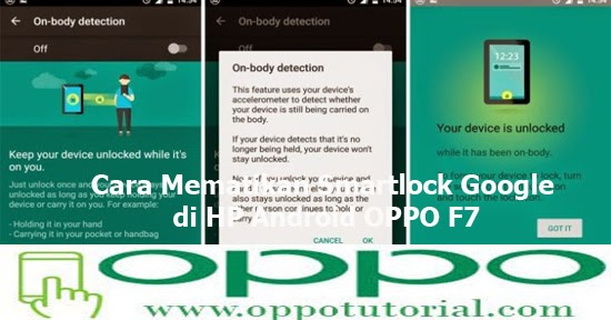 Cara Mematikan Smartlock Google di HP Android OPPO F7 - Oppotutorial