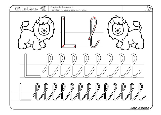 El rincón de las letras: la L llega a 4 años