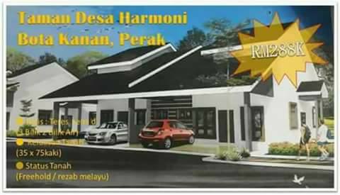 Projek Perumahan Baru "ZERO DEPOSIT" : 2017 : Single Storey Taman Desa ...