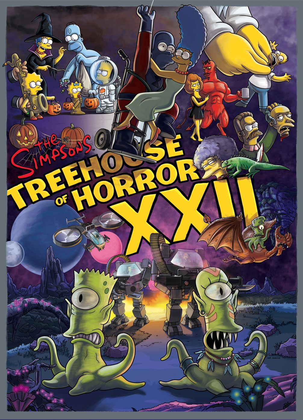 SNEAK PEEK : "The Simpsons: Treehouse Of Horror XXII" - "Dial D For Diddly"