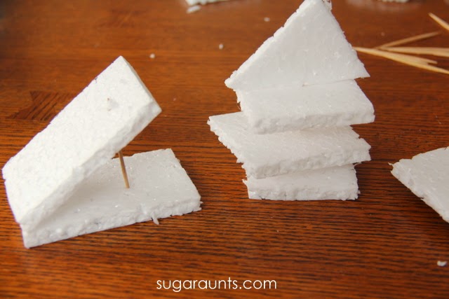 Styrofoam Building Shapes - The OT Toolbox
