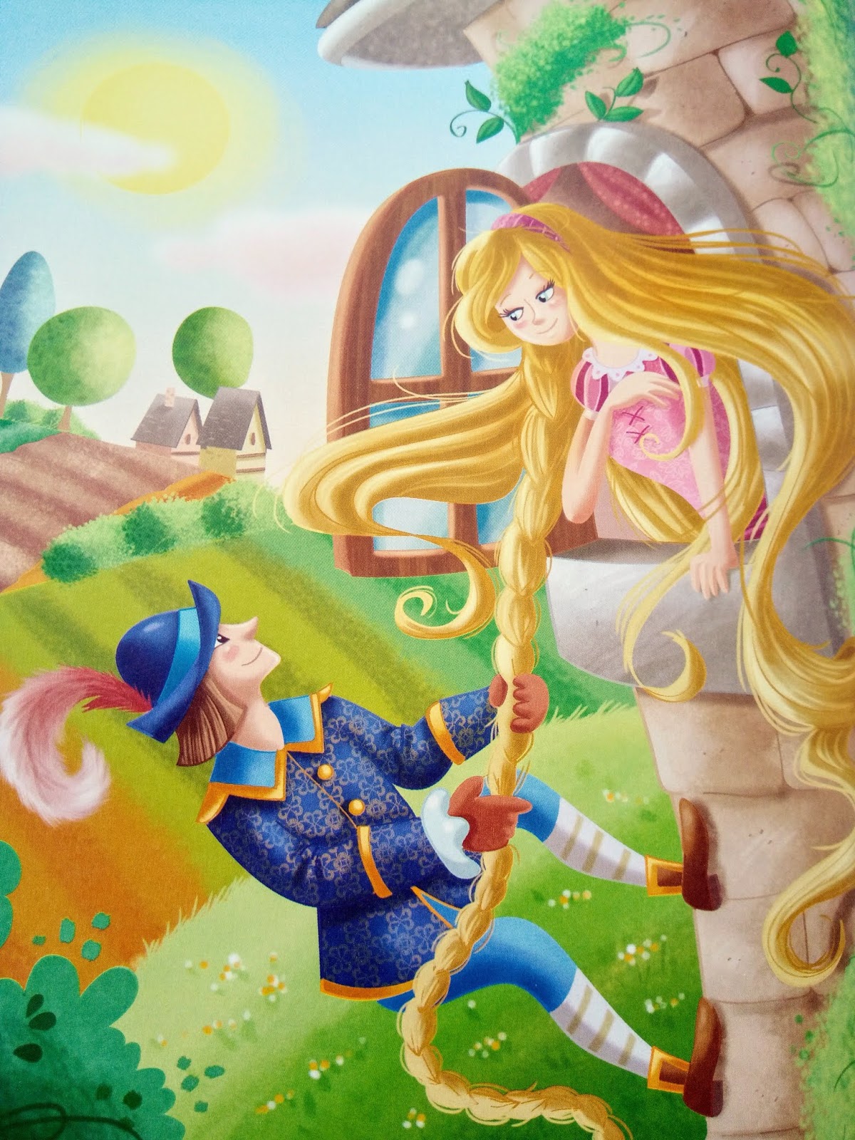 Narraciones de cuentos infantiles: Rapunzel - cuento de los hermanos Grimm