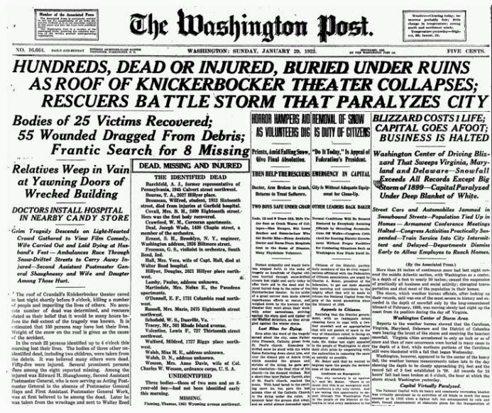 Stopped the presses, 37 years ago today, The Washington Star ...