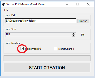Cara Membuat Virtual Memory Card PS2 (VMC) 1GB - InZonix