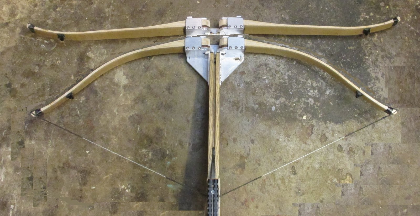 Bowyer's Diary: Finished Crossbow Prod Mount