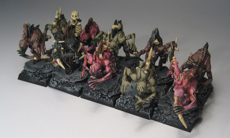 Miniatures Art Team: crypt ghouls