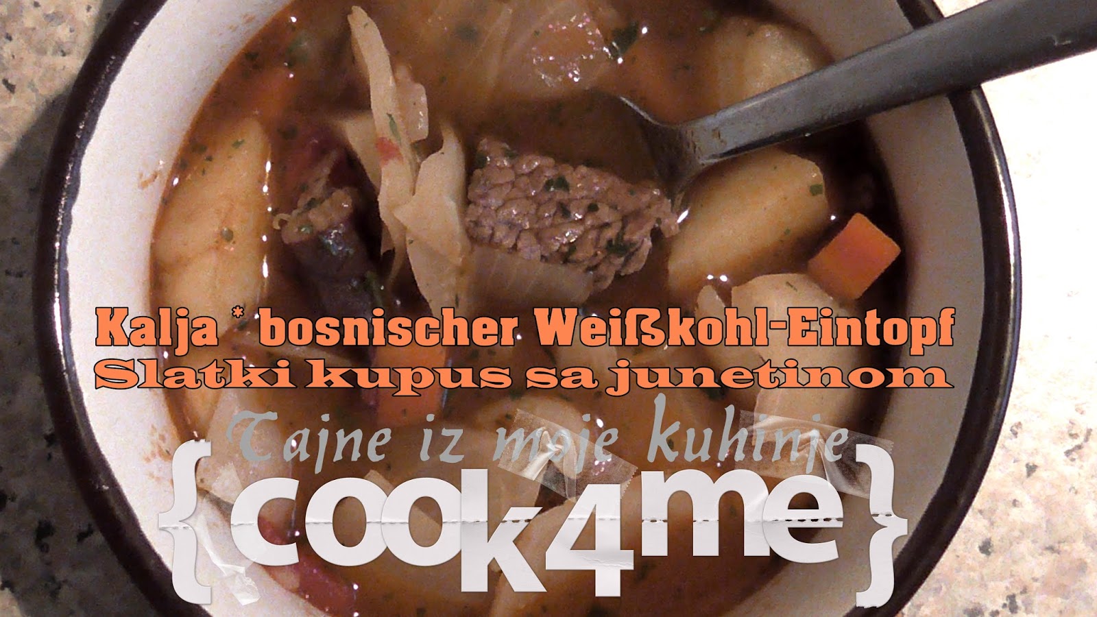 Janas Steinzeit: (Video) Kalja / bosnischer Weißkohl-Eintopf mit ...