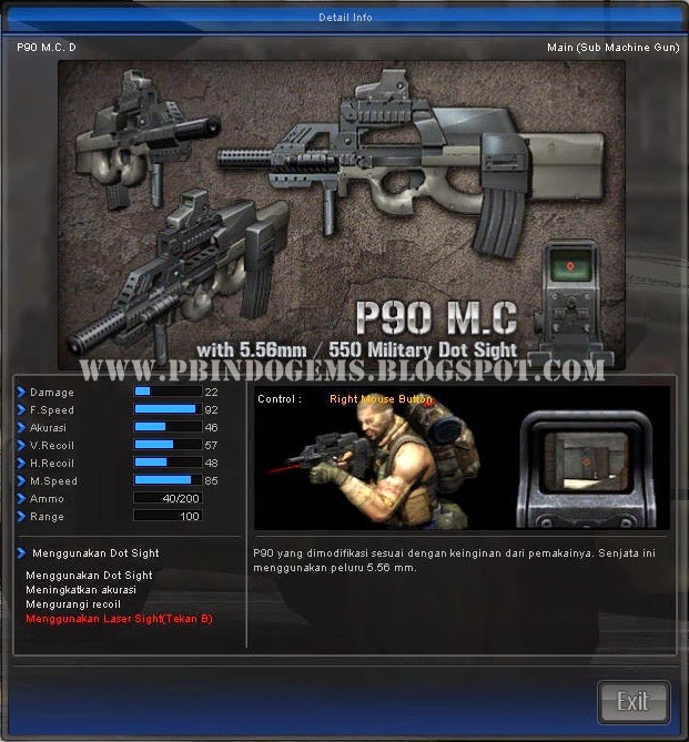 5 Senjata Weapon Point Blank Terbaik Dan Rekomendasi - PbindoGems