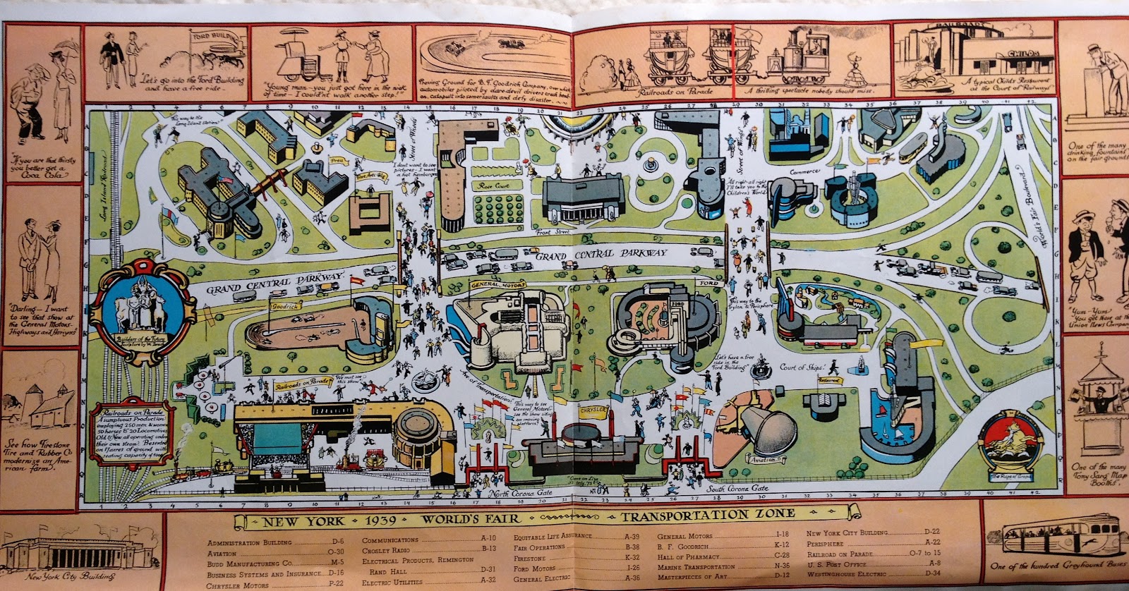 New York World’s Fair in 1939 | World's fair, Pictorial maps ...