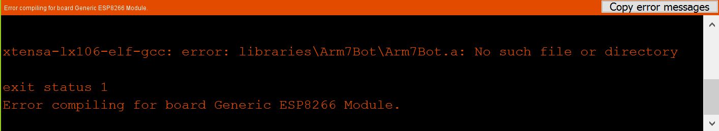 Home Automation, Robotics and other Fun Stuff: ROBOTICS: Compiling the 7Bot Arduino code for the ...