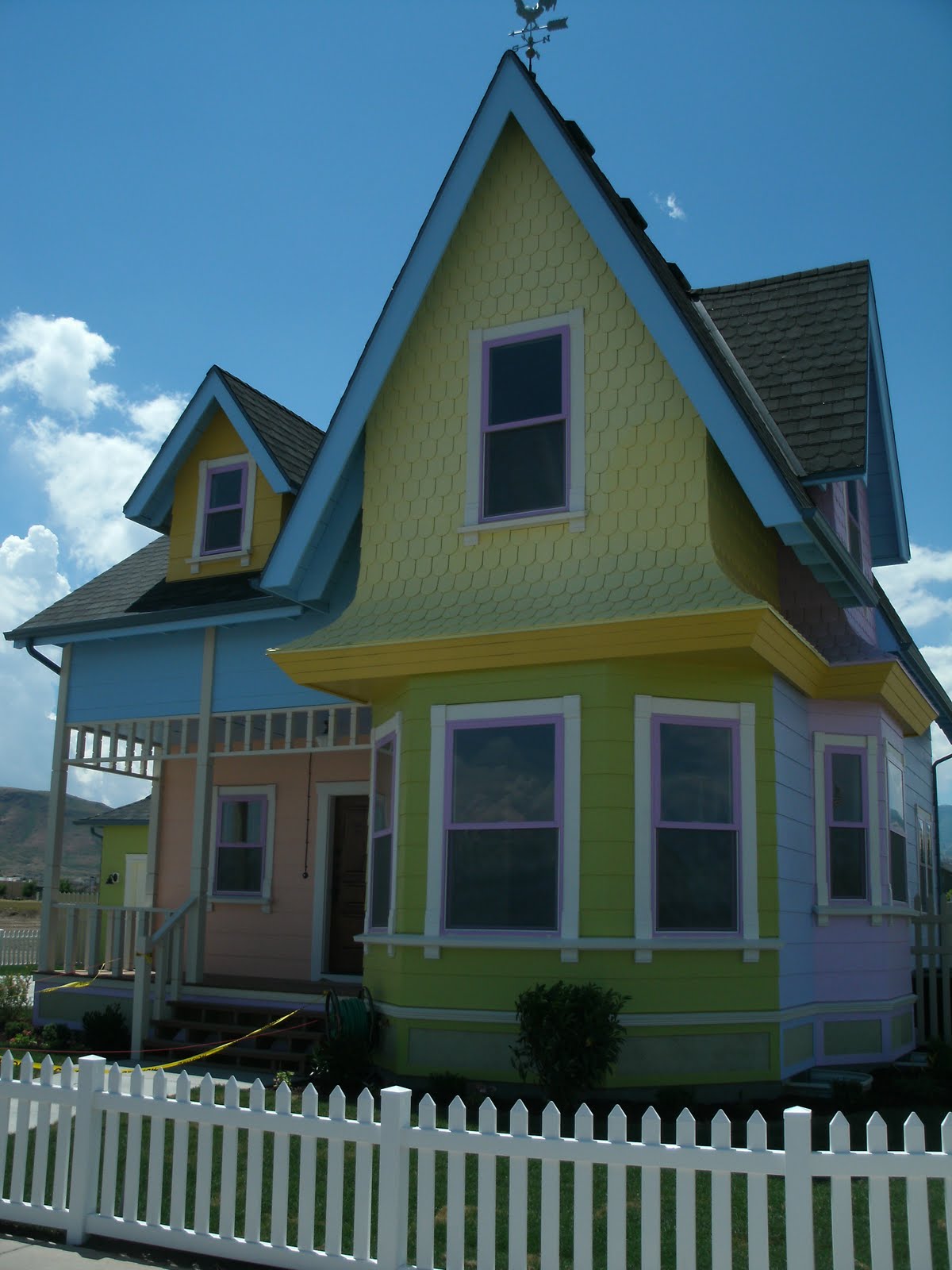 The Portlock Family: The "Up" House