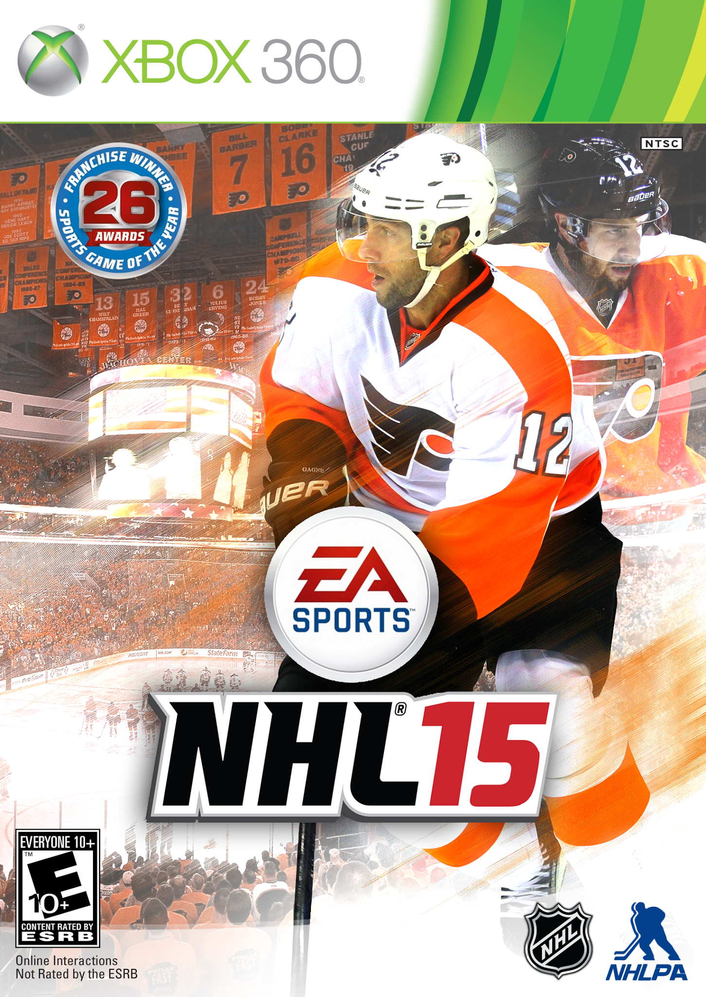 Goal Line Design: NHL 15 Cover