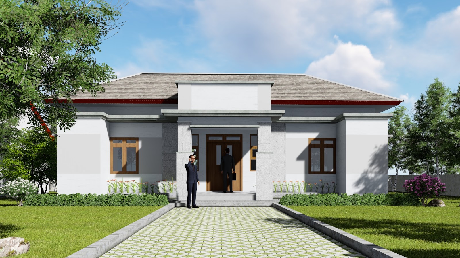 Design Visualizer: Desain Kantor Desa