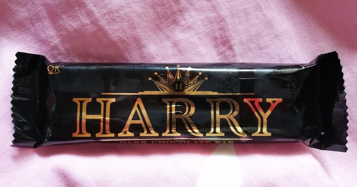 Cienanigans: HARRY DARK CHOCOLATE BAR