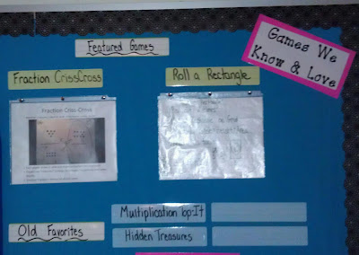 Juice Boxes and Crayolas: Love for my new Math Bulletin Board