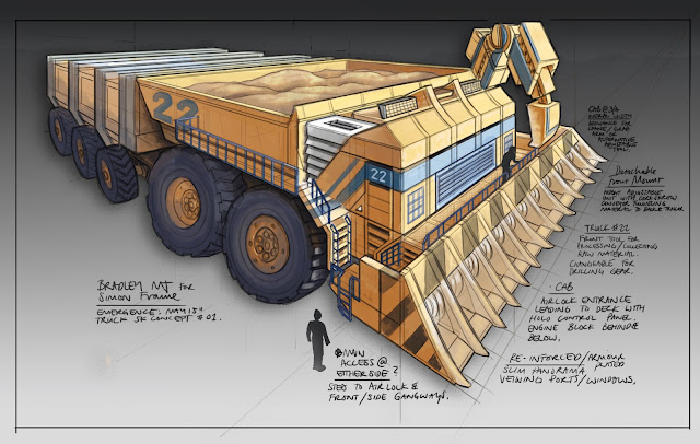 bmj-nua: Mining Truck concept kick off