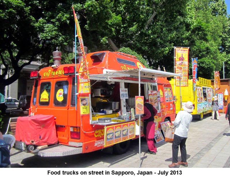 Tokyo in N Scale: Food trucks in Japan