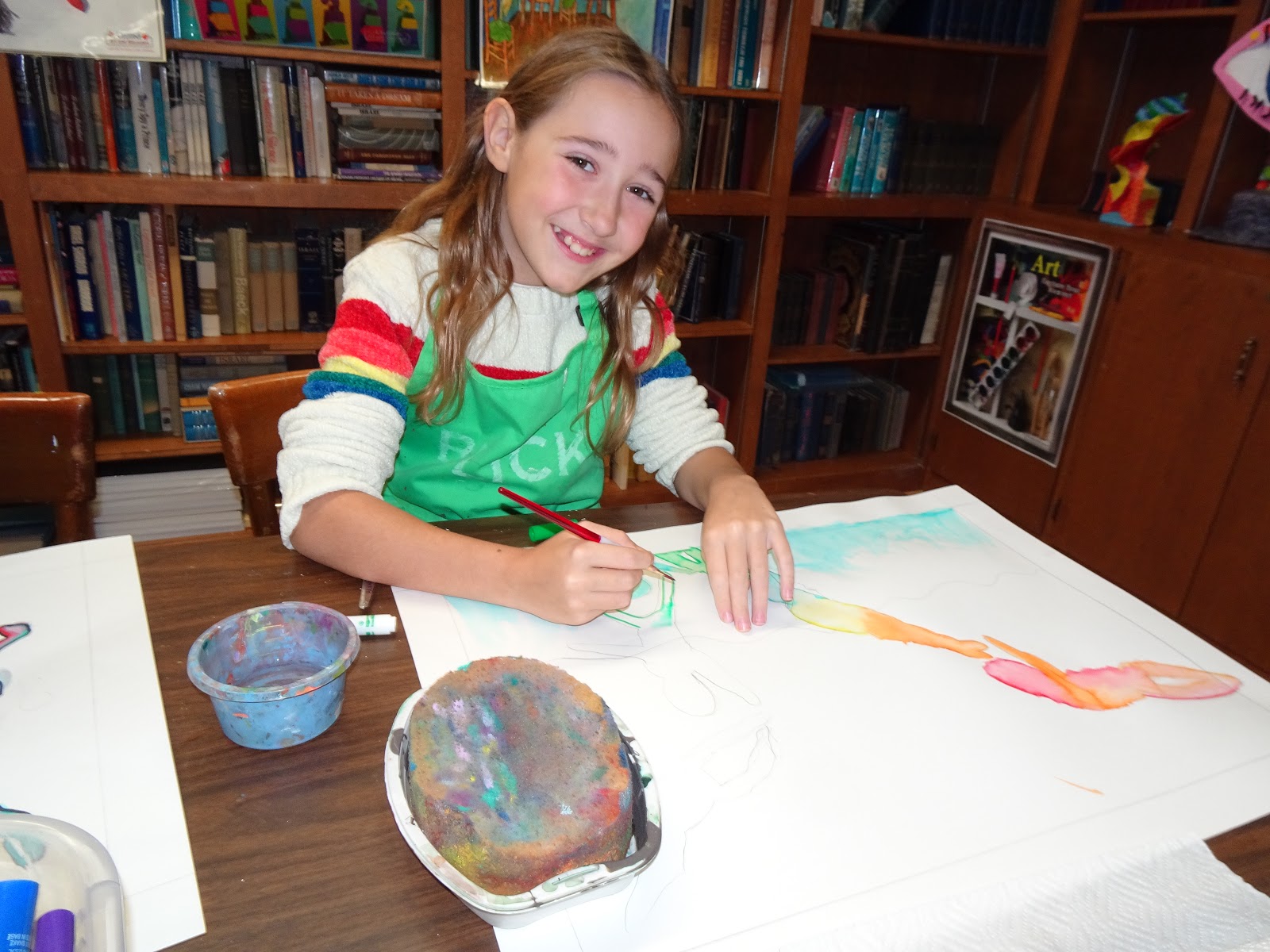 There's a Dragon in my Art Room: New Project: People in Motion