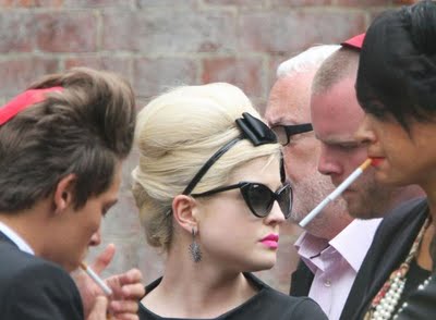 Kelly Osbourne at Amy Winehouse Funeral
