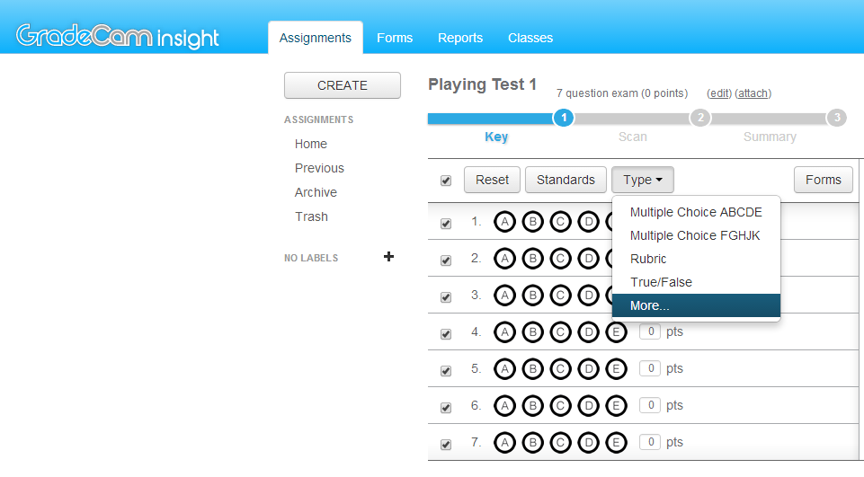 Orchestra Classroom: How to use GradeCam for your Playing Tests:
