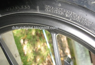 ARTI KODE DAN ANGKA PADA BAN MOTOR