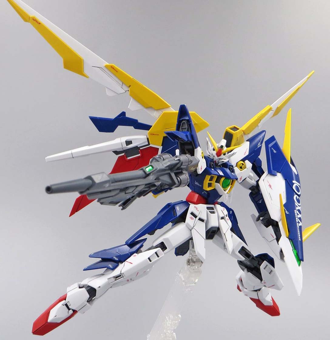 GUNDAM GUY: MG 1/100 Wing Fenice Rinascita Alba - Review Images