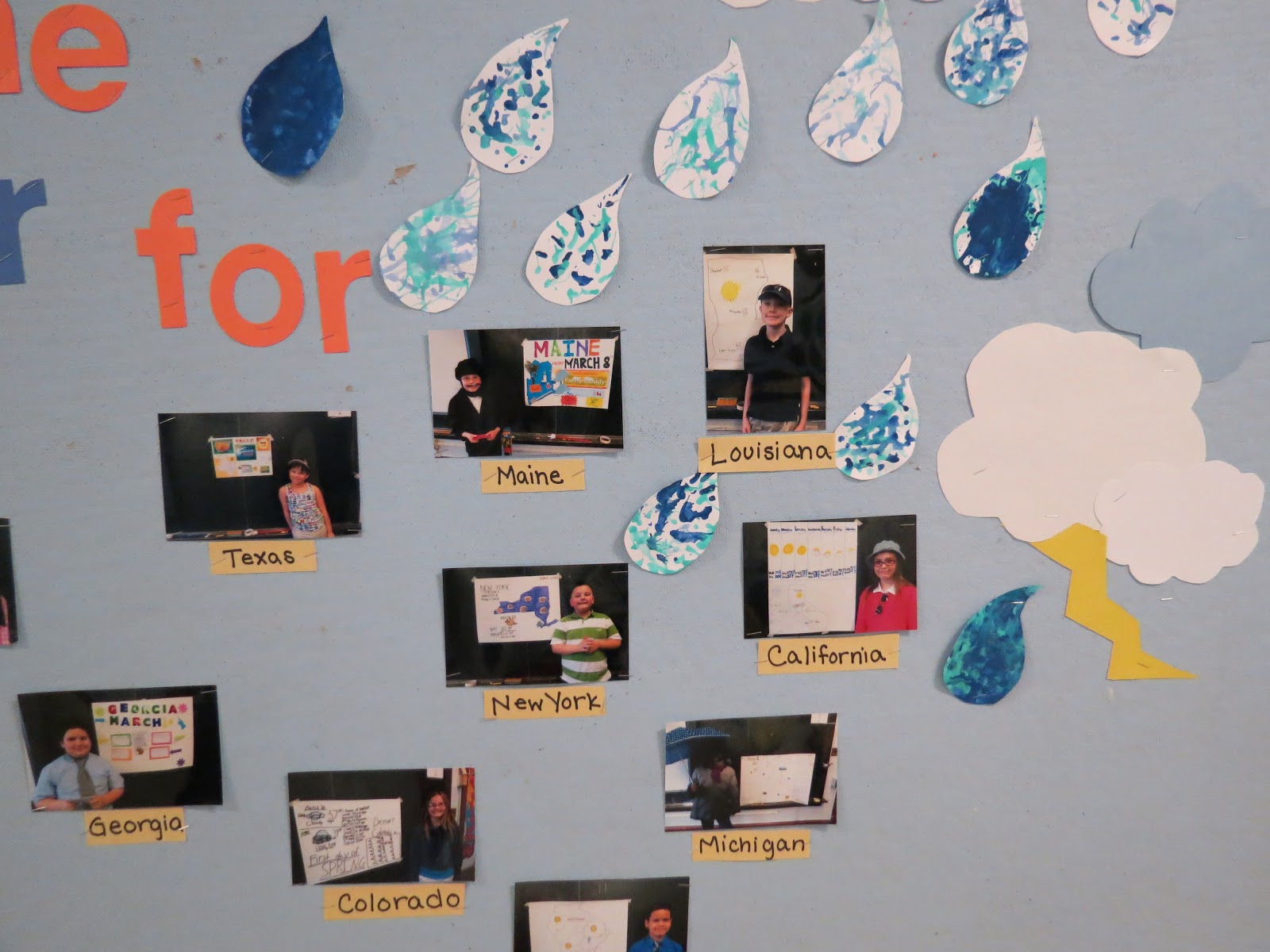 Adventures of a Young Educator : Weather Bulletin Board