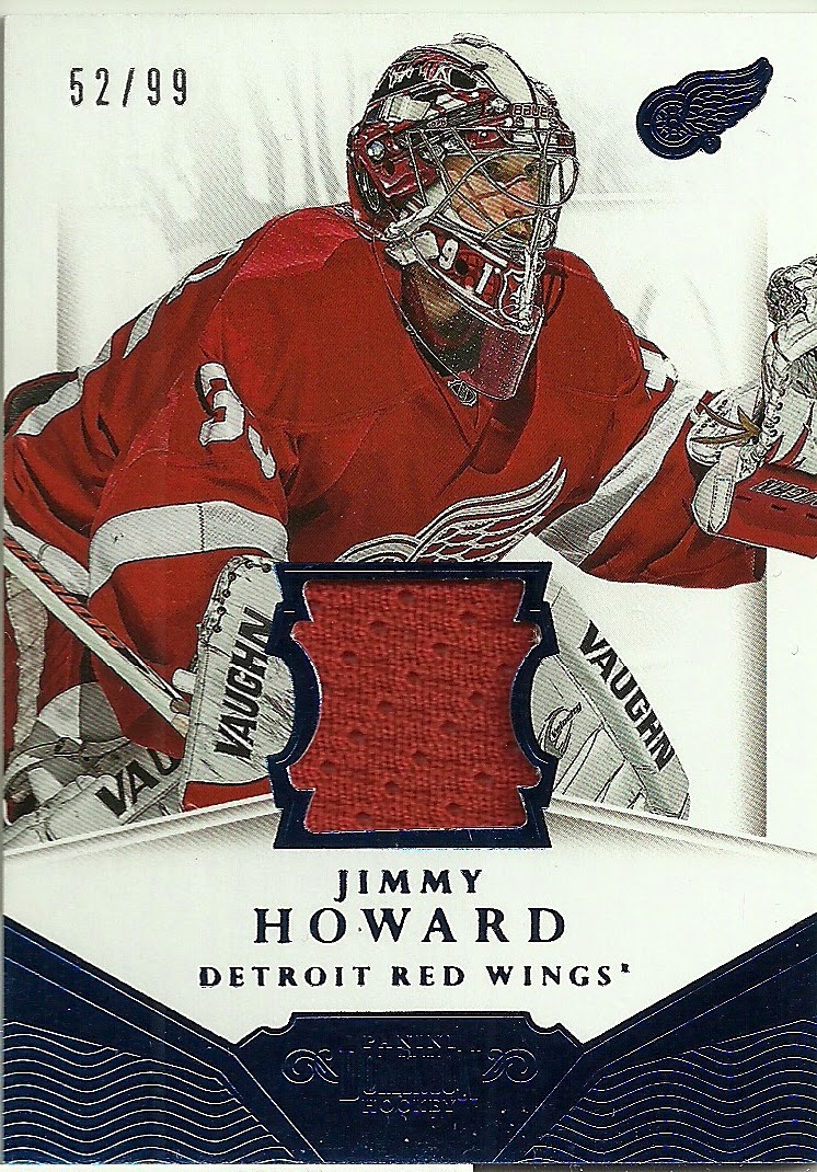 Hell's Valuable Collectibles: Jimmy Howard Swatch Card
