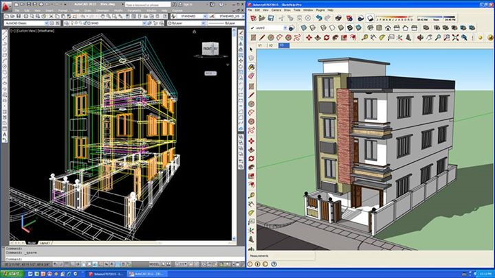 Autocad file to SketchUp ~ Civil Engineering Knowledge