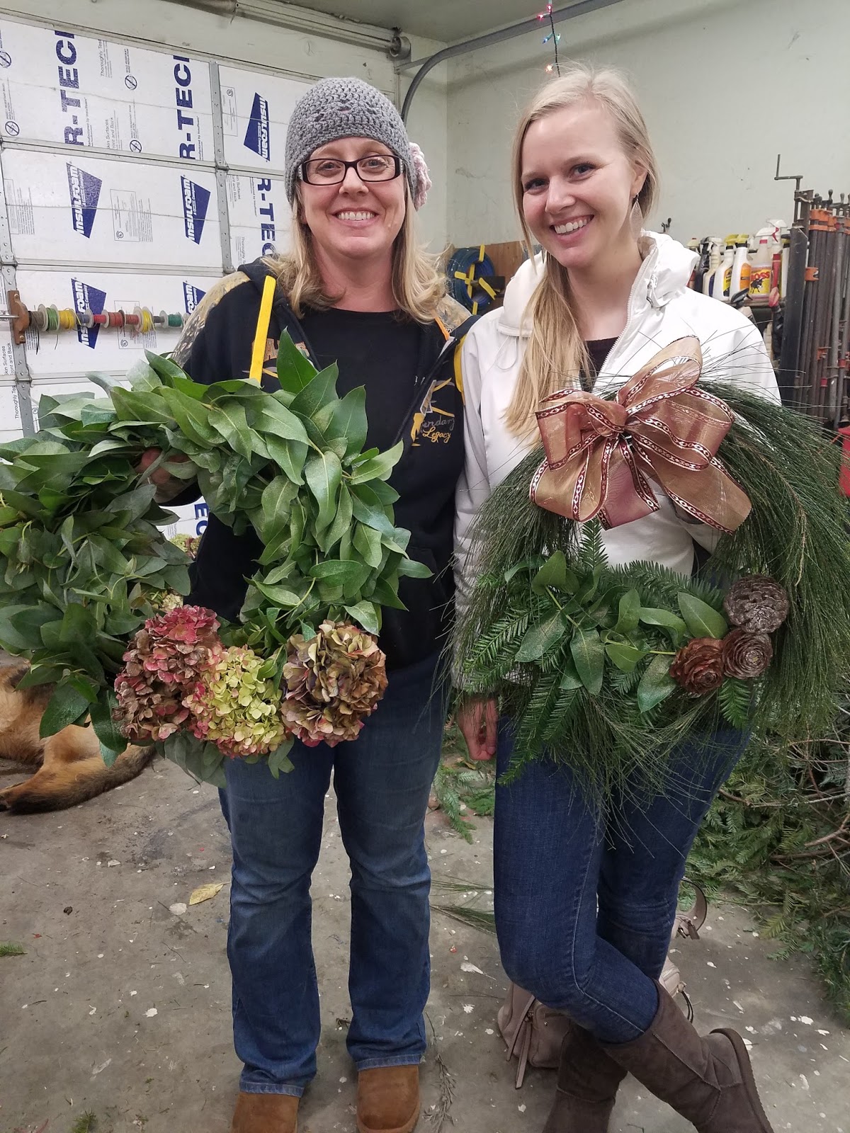 Windmill Farm: Wreath Making Classes A Wonderful Experience With Friends