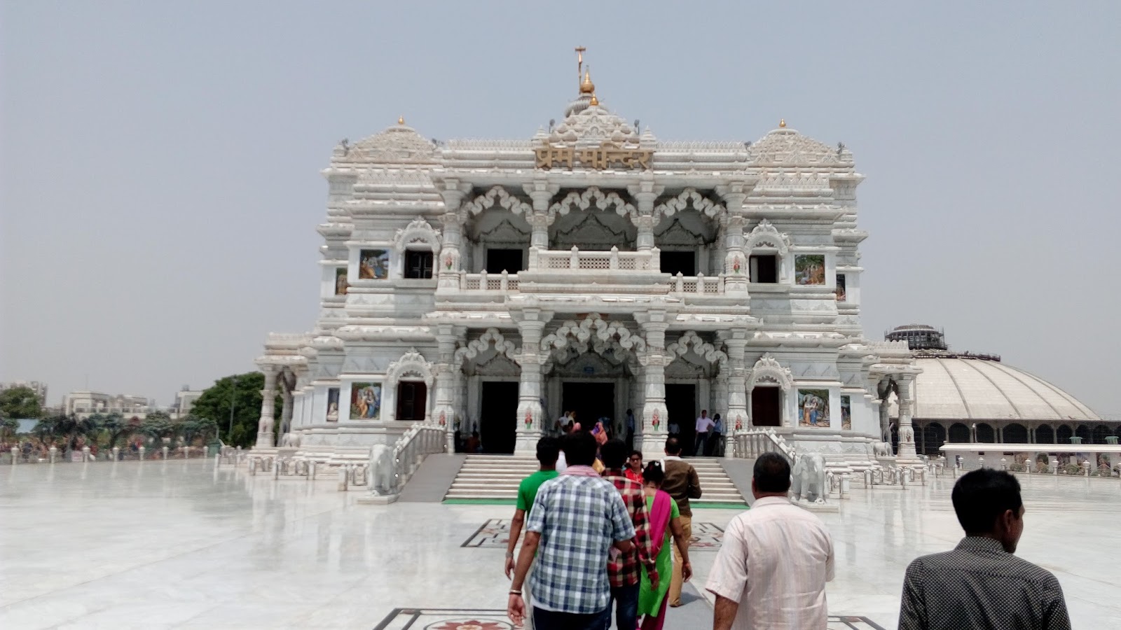 Prem Mandir in Vrindavan Near Mathura Uttar Pradesh India