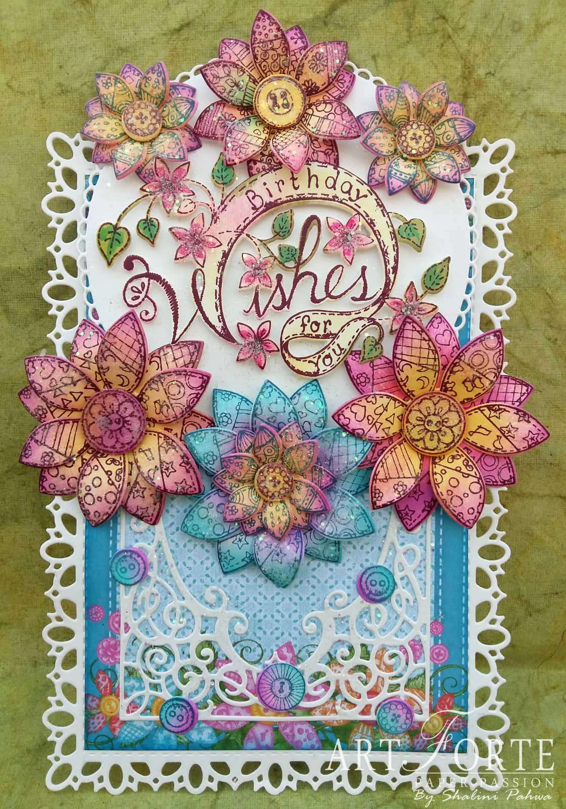 Artforte: Intricate Birthday Wishes