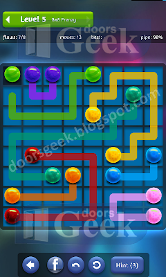 Flow Frenzy [8x8 Frenzy] 8x8 Level 5 ~ Doors Geek