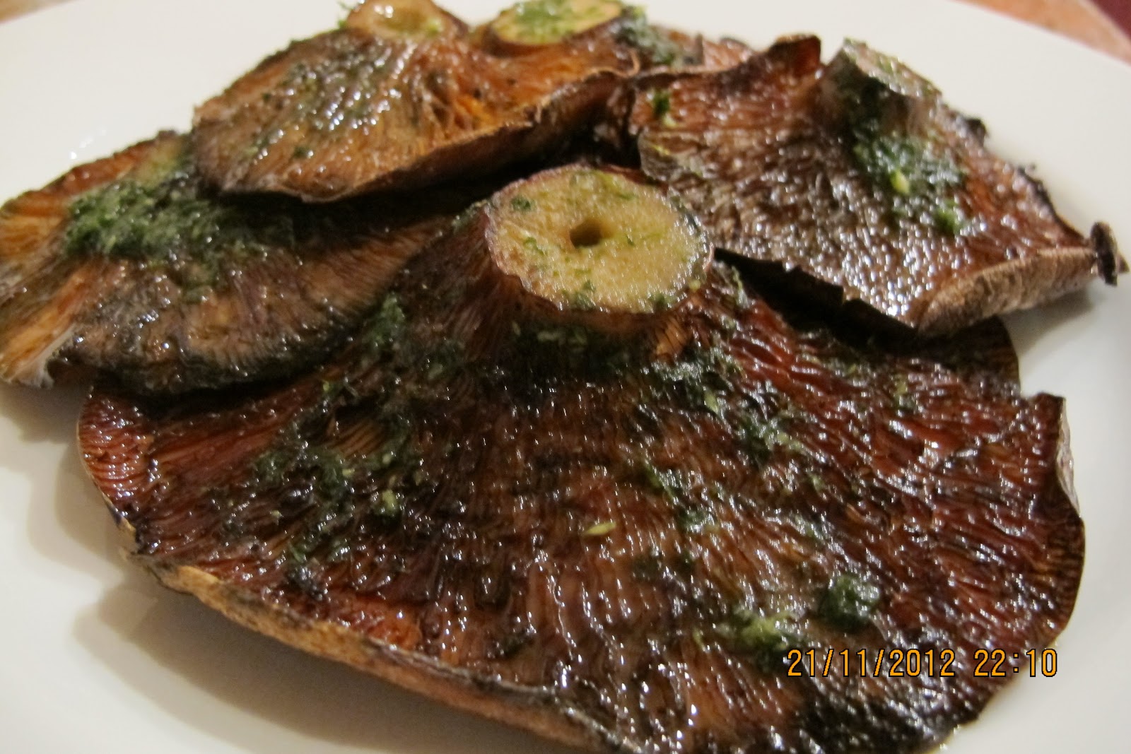 La casa de Lalaina: SETAS ( NISCALOS O ROBELLONES) AL HORNO