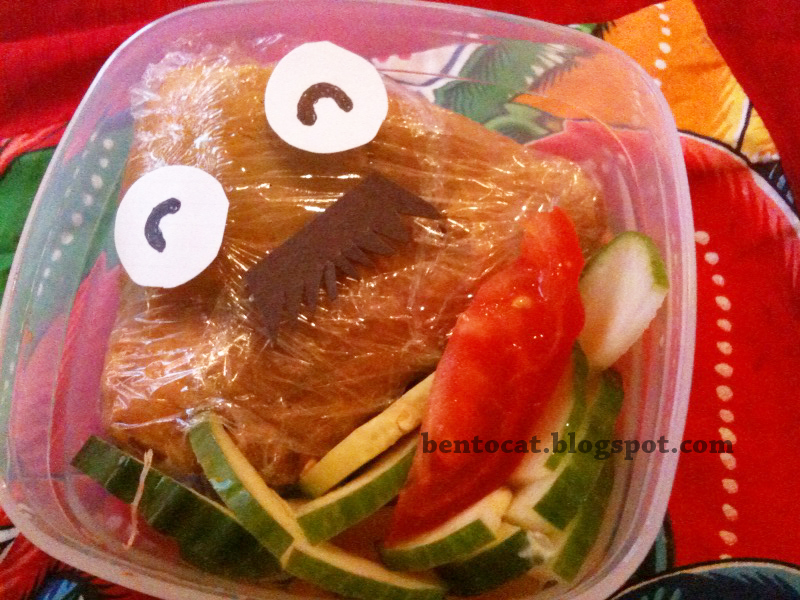 Adventures of Bento Cat: Tutorial Thursday Bento Uncle Samosa