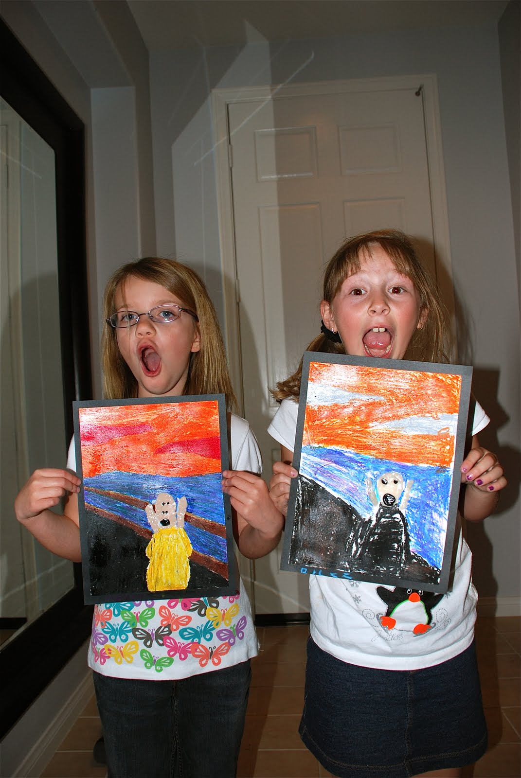 Art lessons with LeeAnn: Edvard Munch's "The Scream"
