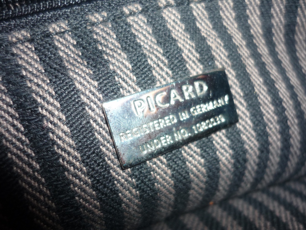 YUS BRANDED BAG: authentic picard germany leather sling bag