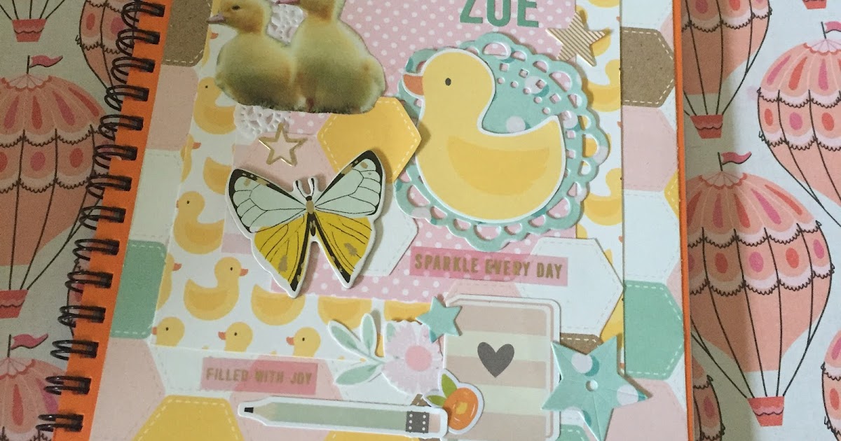 Cute Duck Themed Notebook