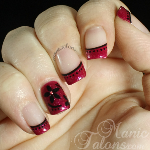 Manic Talons Nail Design: Fun with NFC Nail Light Stickers