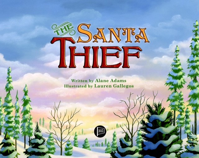 STORYWRAPS: "The Santa Thief" - a bookwrap