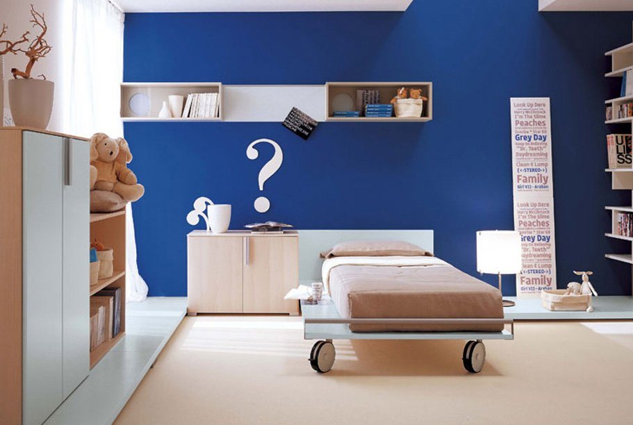 Azul bic pelas paredes... - Jeito de Casa - Blog de Decoração e Arquitetura