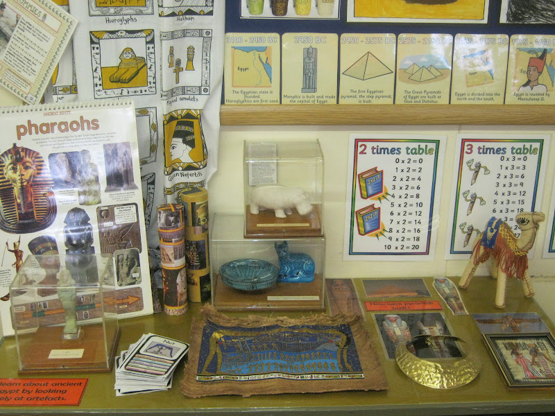 Year 4 blog: Ancient Egypt display