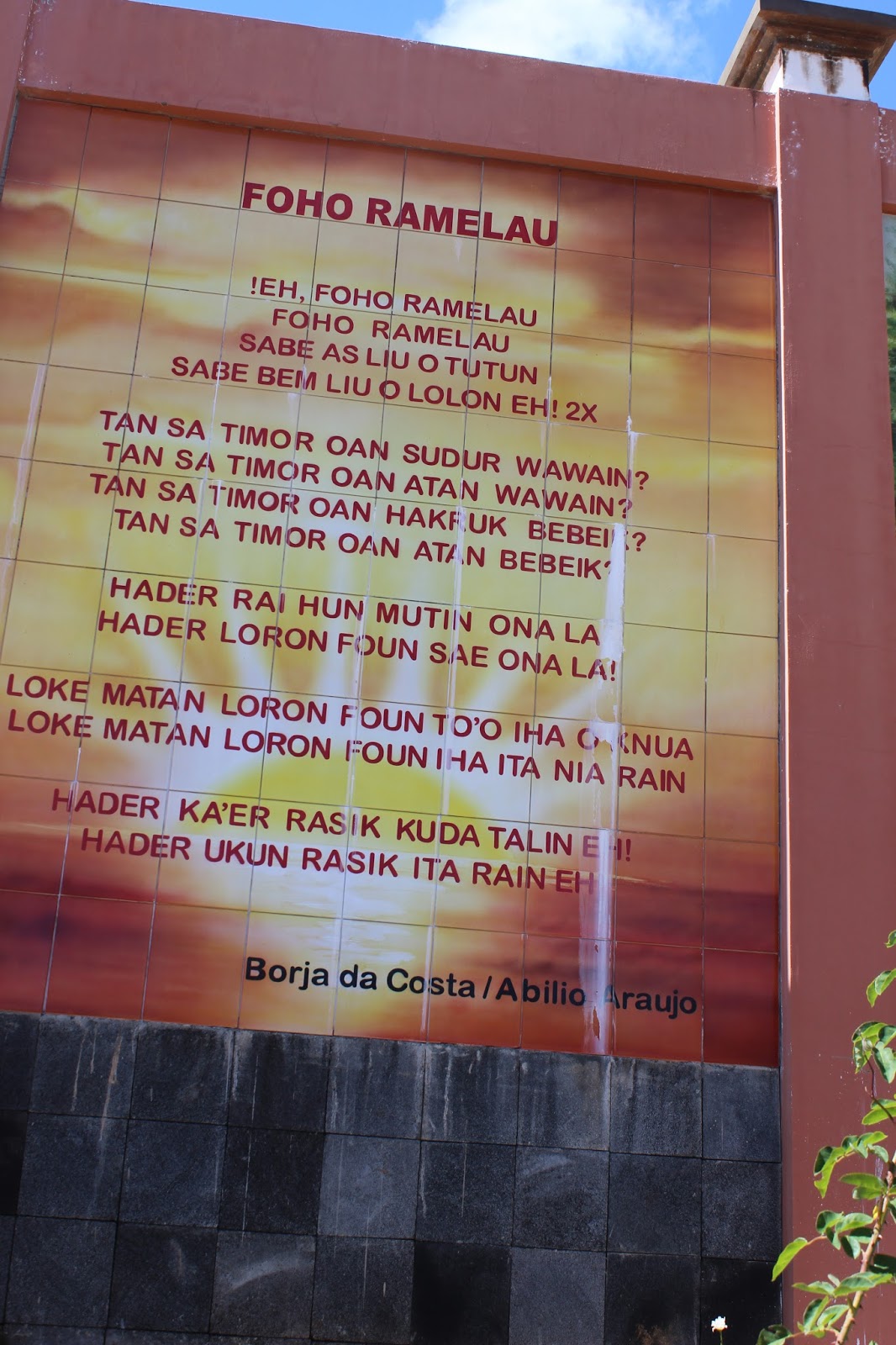 FRETILIN: !Eh Foho Ramelau